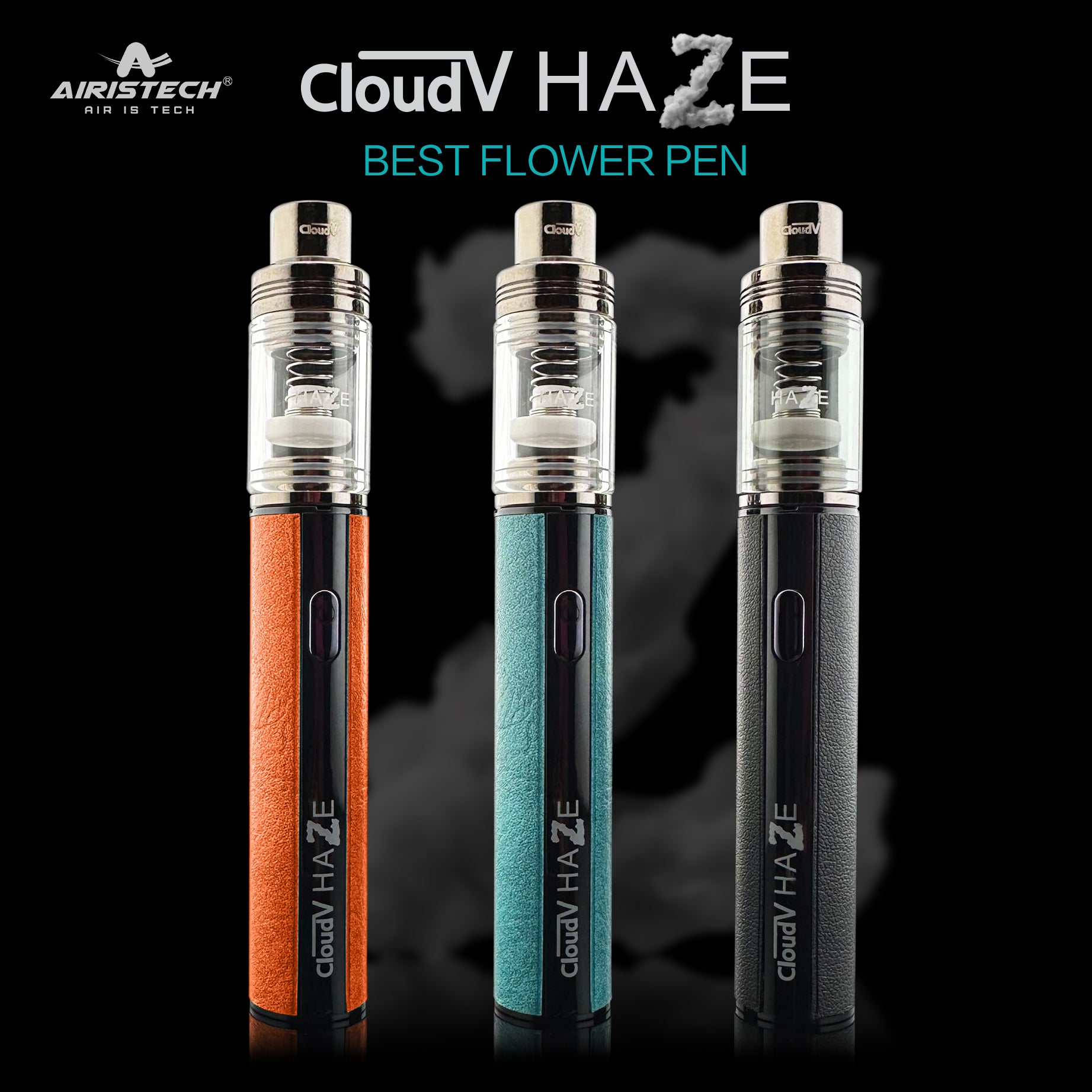 CloudV HAZE - Powerful & Stylish Flower Vape Pen with Variable Voltage – Airistech Online Store